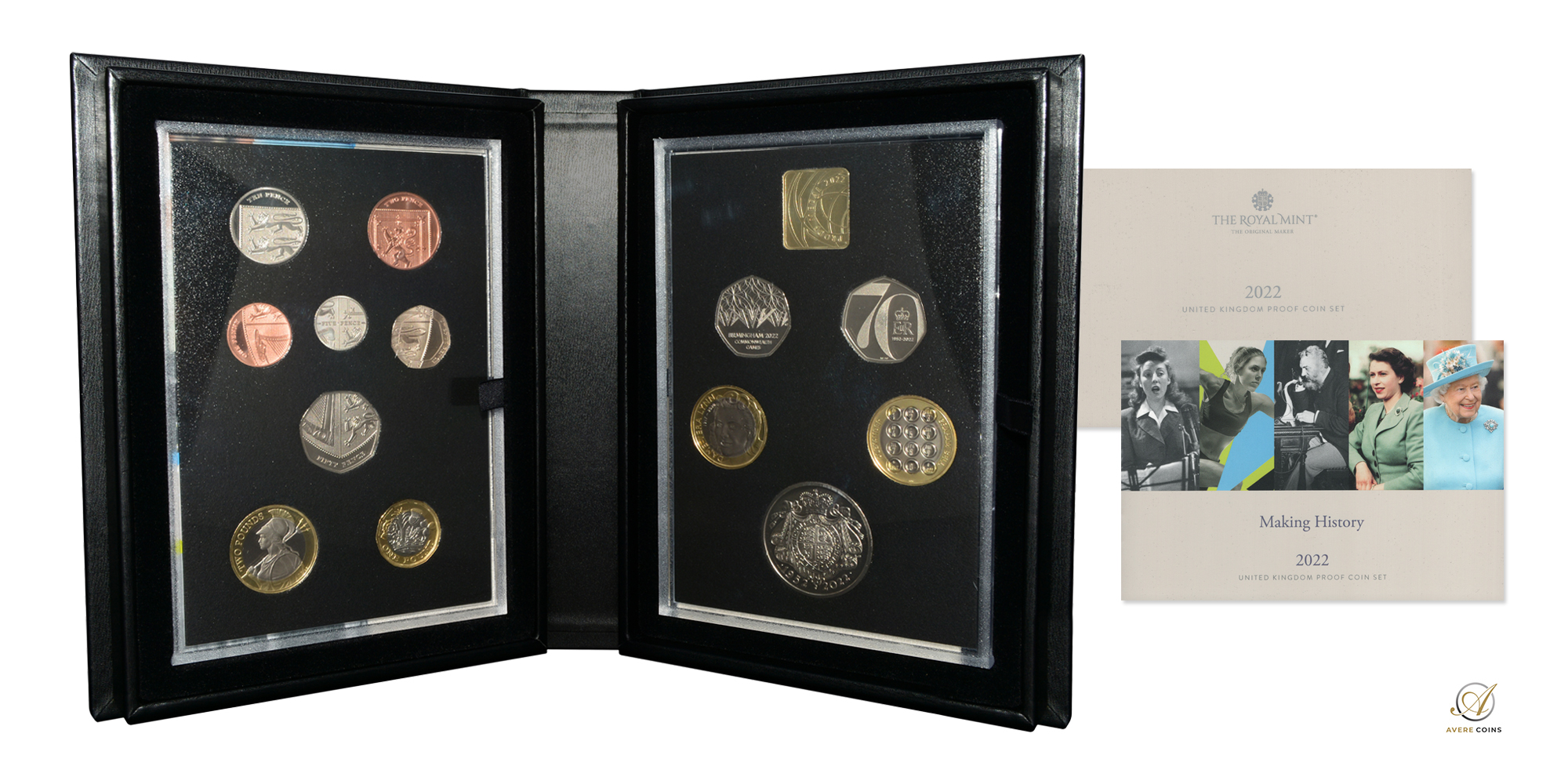 Elizabeth II Proof Set 2022 | Avere Coins